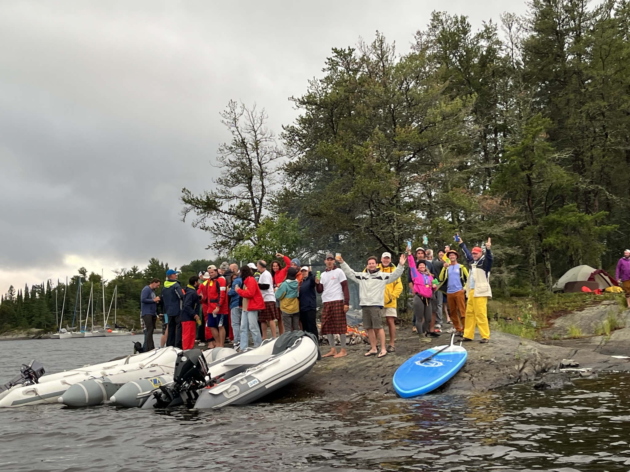 No Clubhouse? No Problem! - Clean Regattas